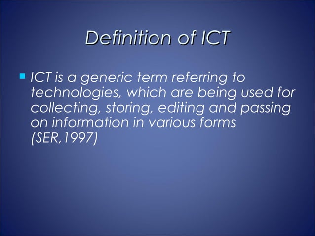 Integration of ICT in Teaching and Learning | PPT