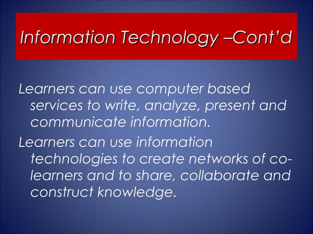 Integration of ICT in Teaching and Learning | PPT