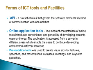 Integration of ICT knowledge | PPTX