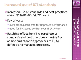 Integration of ICT Standards | PPT