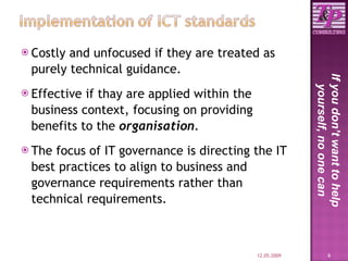 Integration of ICT Standards | PPT