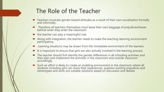 INTEGRATION OF LEARNING EXPERIENCED RELATED TO GENDER PARITY.pptx