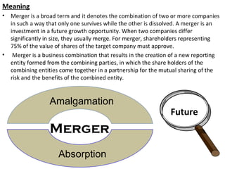 Integration of mergers for share holders | PPT