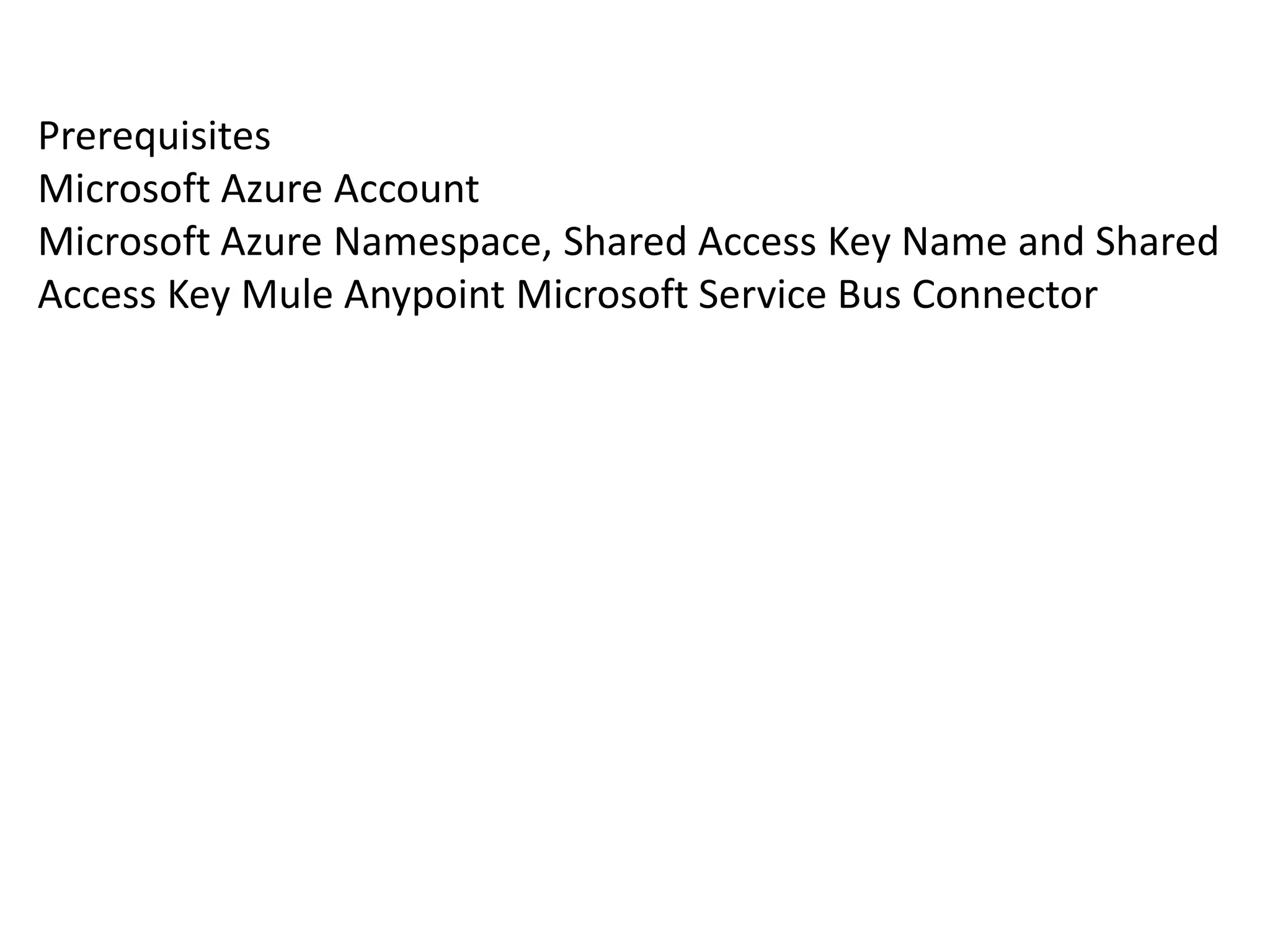 Mule esb and Azure | PPTX | Cloud Computing | Internet