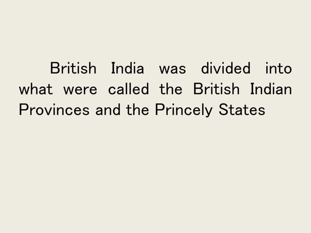 History Of Princely States In India Integration Ppt