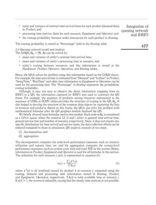 Integration of queuing network and idef3 for business process analysis ...