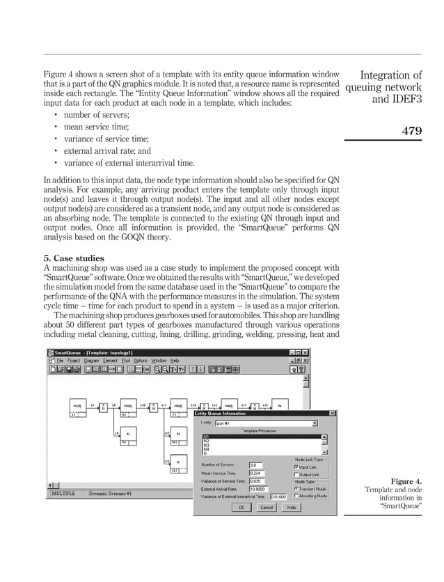 Integration of queuing network and idef3 for business process analysis | PDF