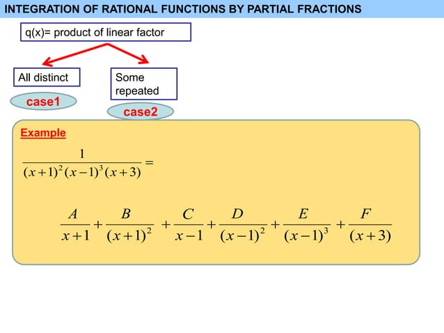 Integration_of_Rational_Functions_by_Partial_Fraction.ppt | Computing ...
