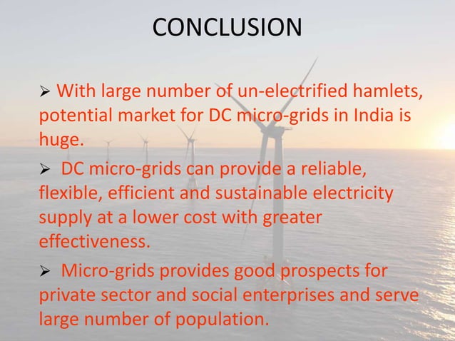 INTEGRATION OF RENEWABLE ENERGY IN DC MICROGRID.pptx | Gas and Electric ...