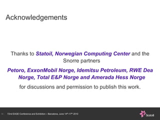 Integration of seismic data | PDF | Databases | Computer Software and Applications