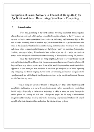 Integration of Sensor Network to Internet of Things(IoT).Pdf