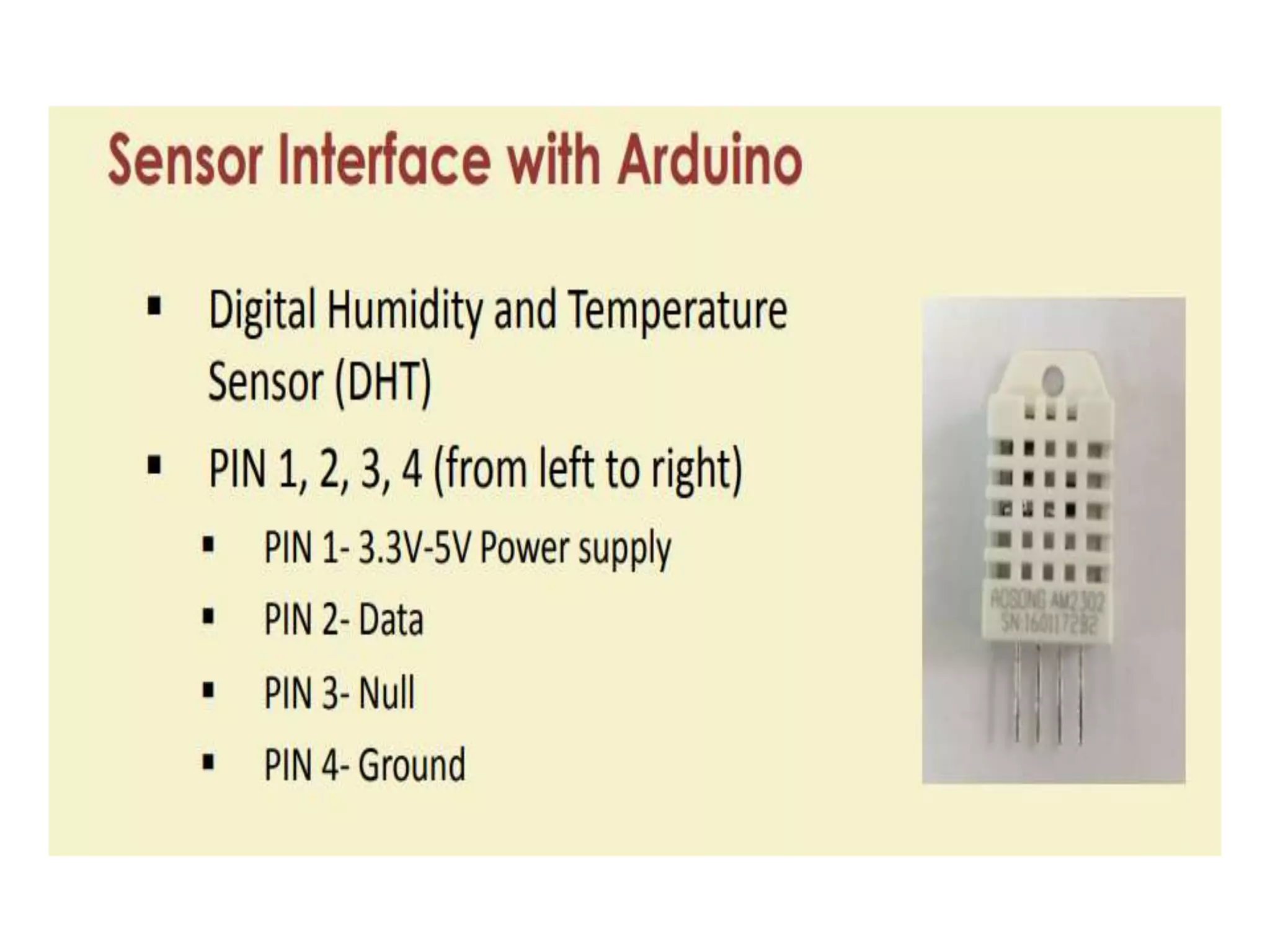 Integration Of Sensors And Actuators With Arduino Pptx