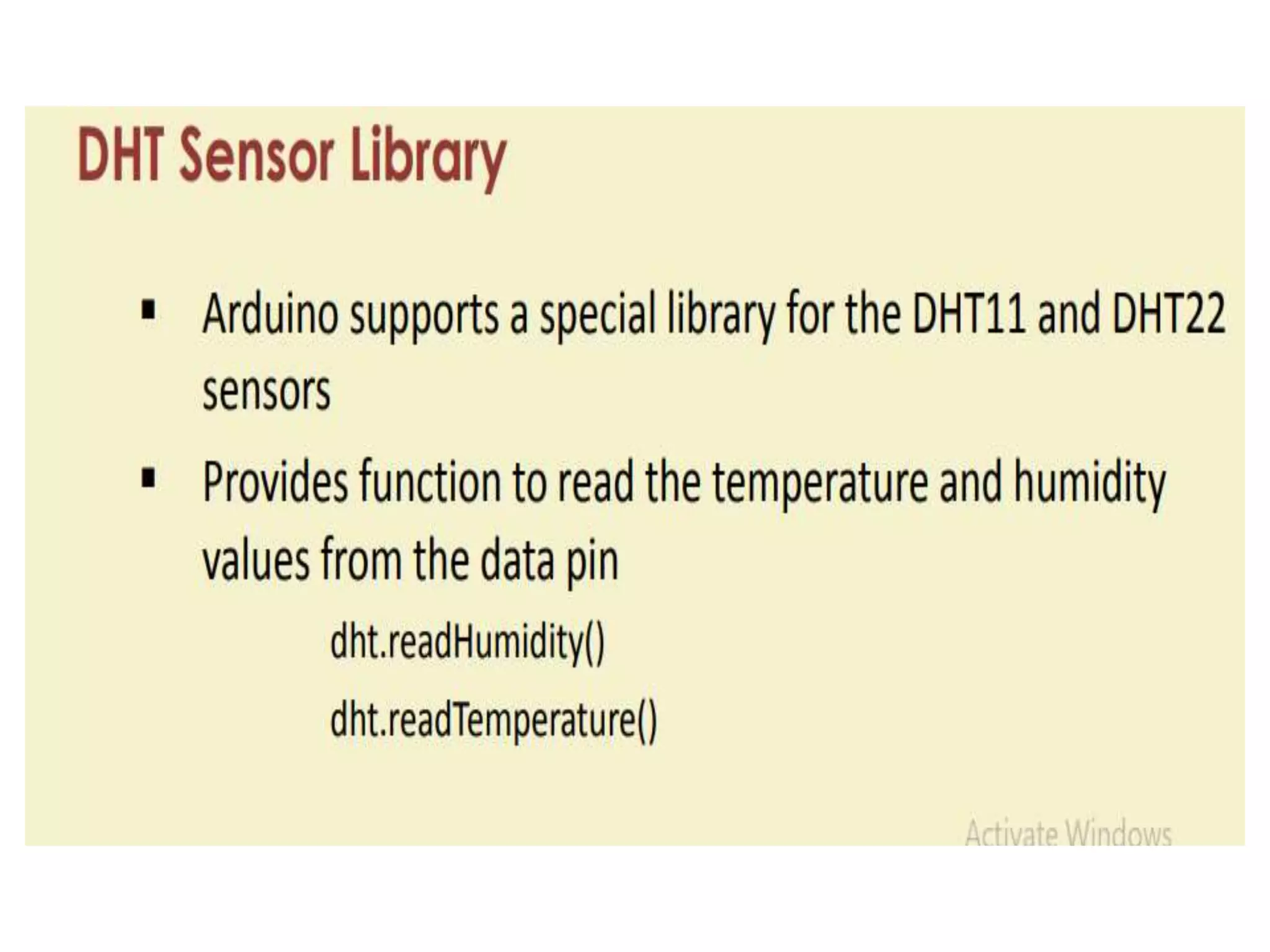 Integration Of Sensors And Actuators With Arduinopptx