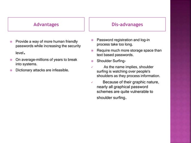 Integration of sound signature in graphical password | PPTX