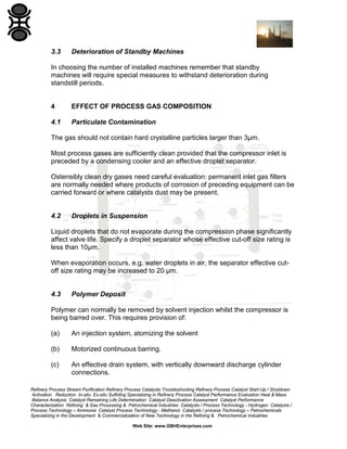 Integration of Special Purpose Reciprocating Compressors into a Process ...