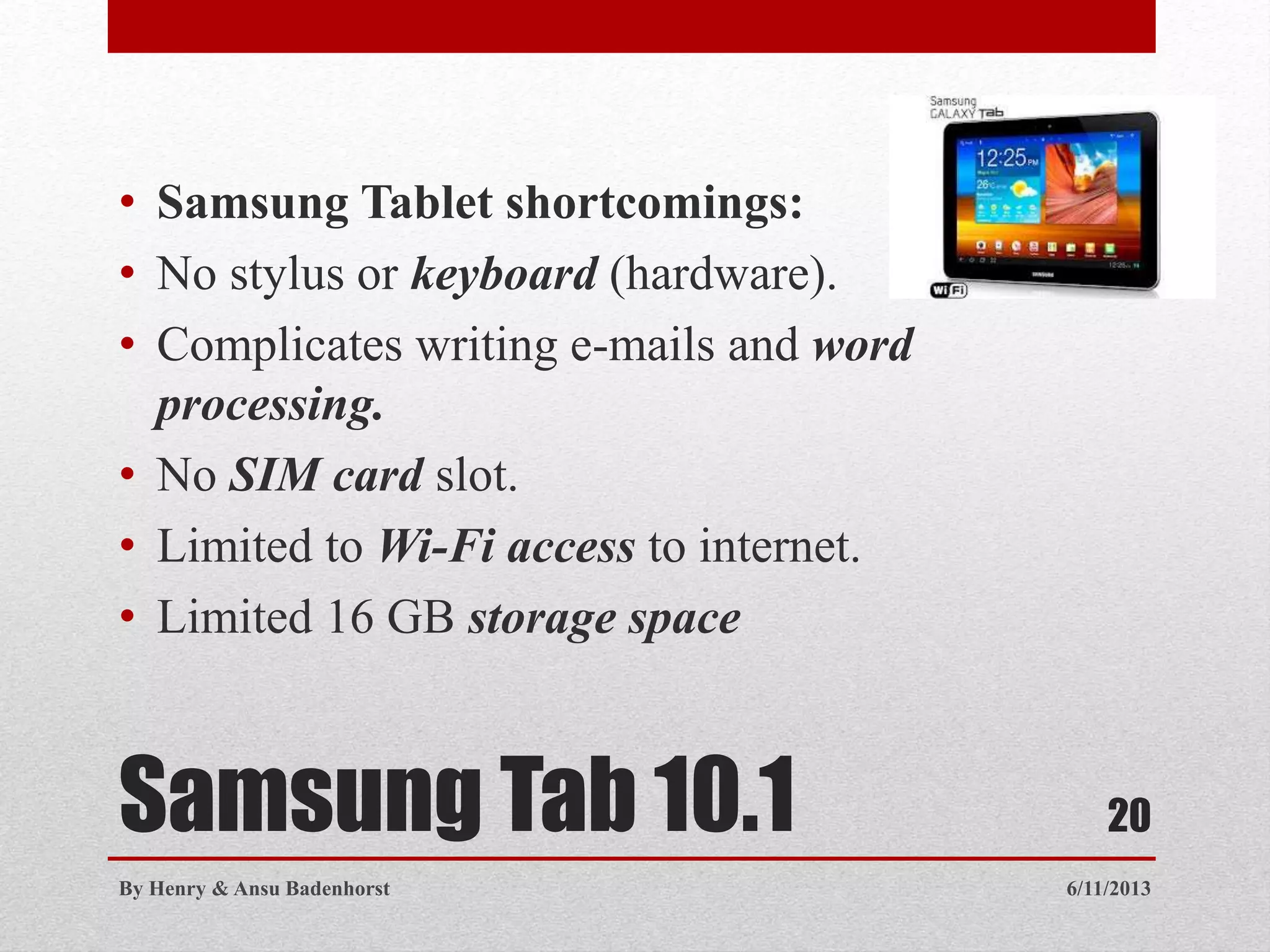 Integration of tablet technology as teaching methodology and research ...