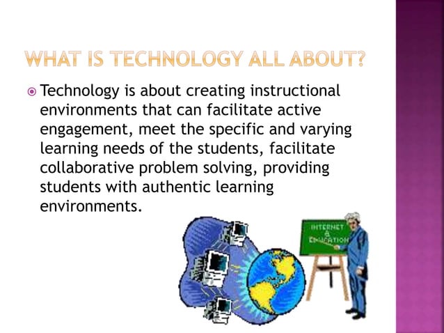 Integration of tecnology in education ppt. | PPTX | Education