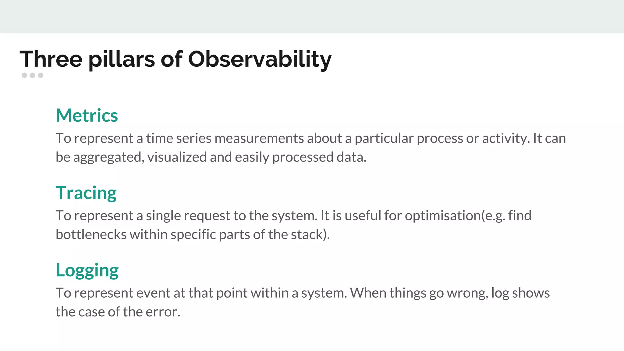 Integrate with Tracing and Logging | PDF