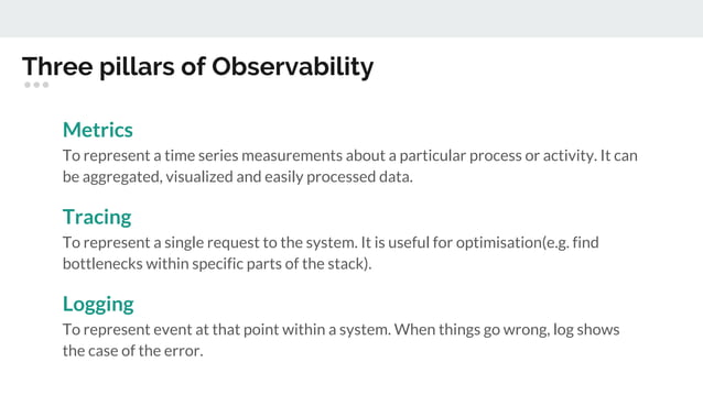 Integrate with Tracing and Logging | PPT