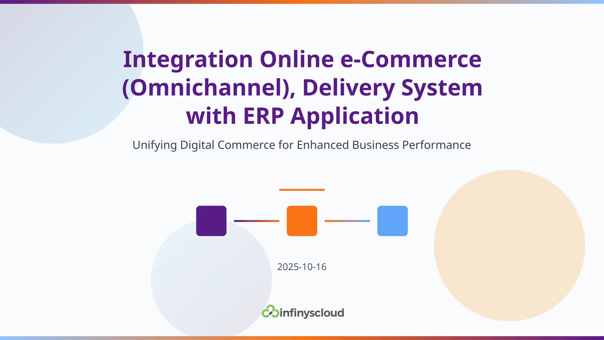 Integration Online e-Commerce (Omnichannel), Delivery System with ERP ...