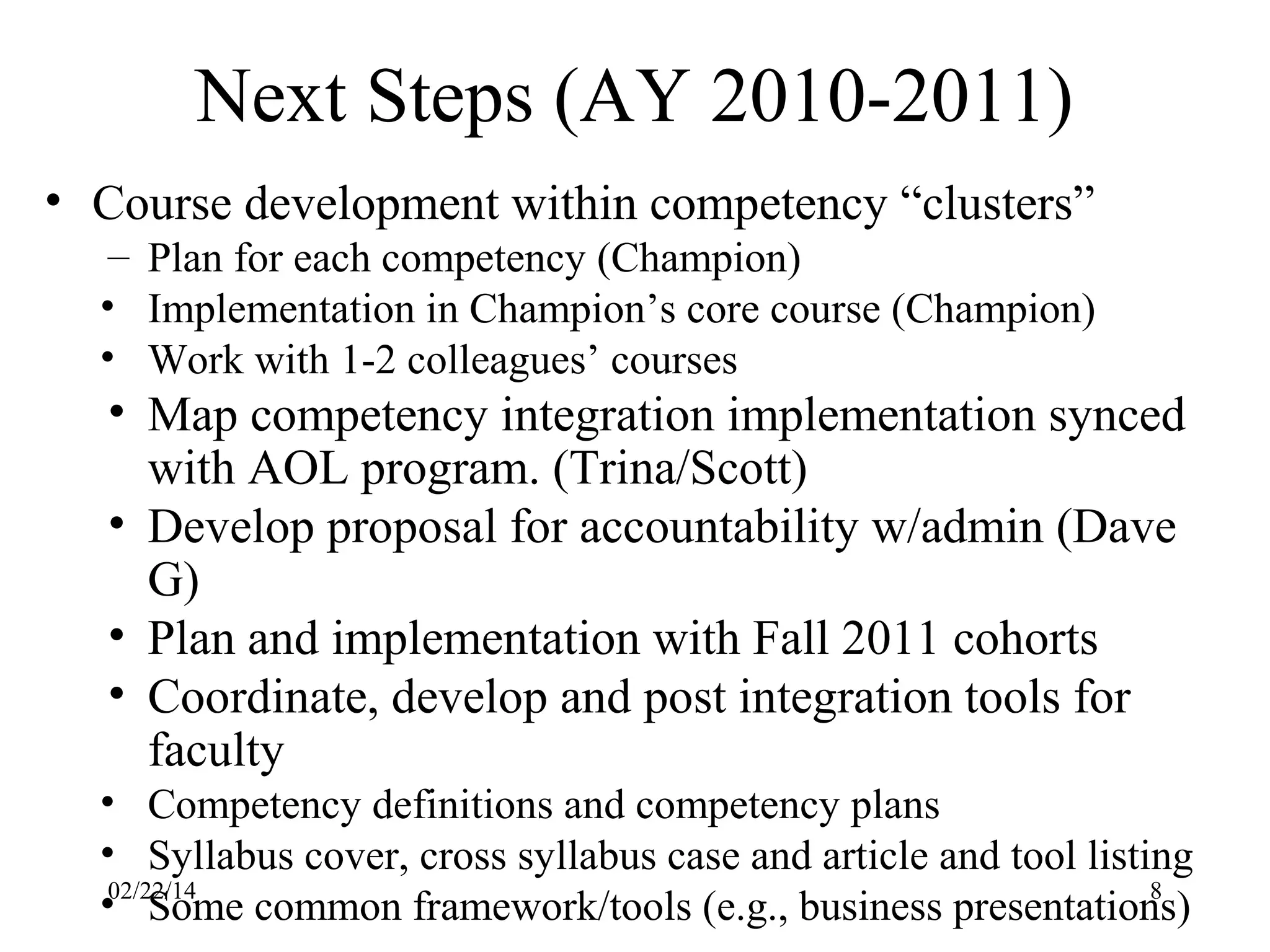 Integration planning | PPT | Business Administration | Business