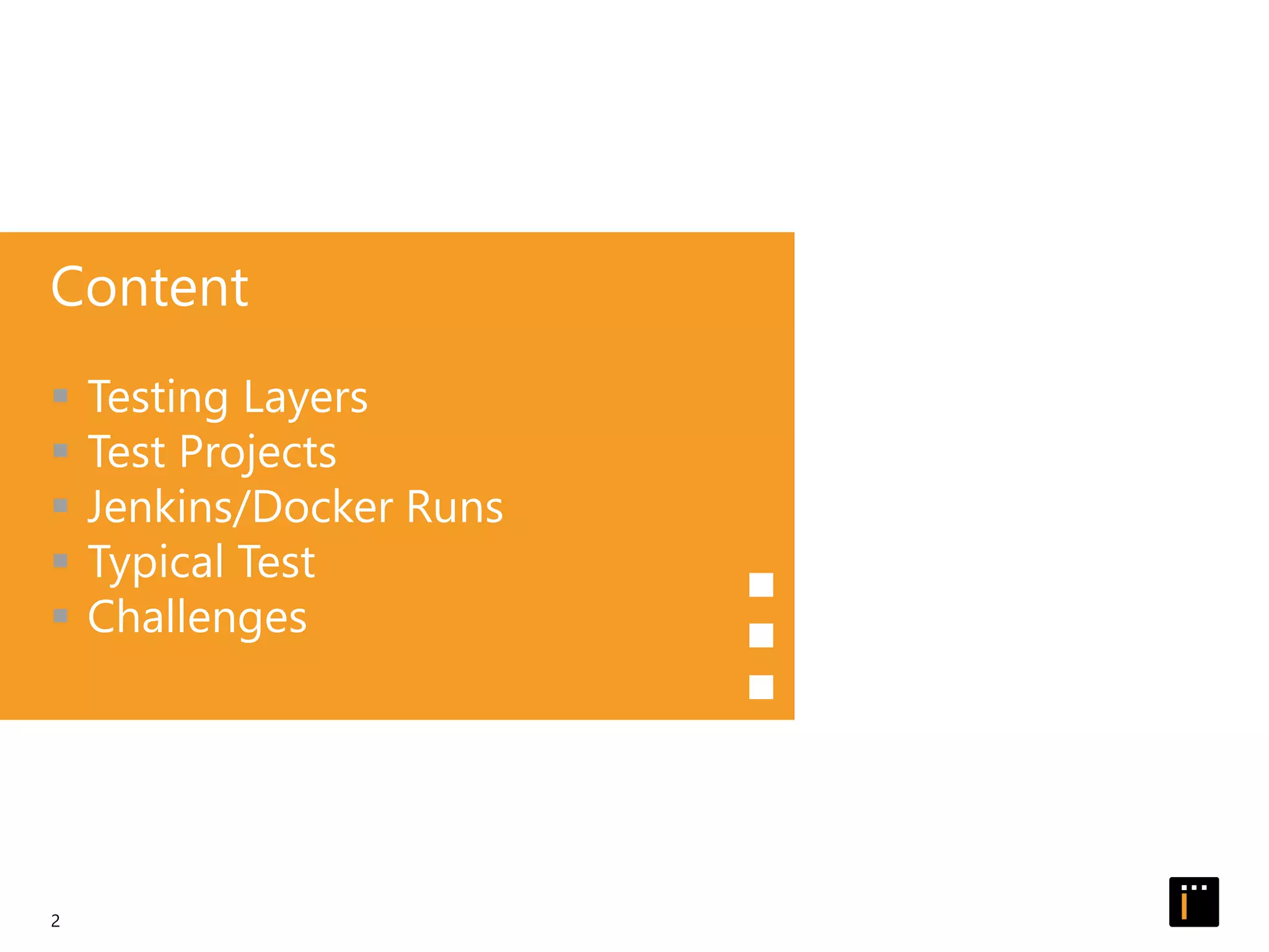 Automated Integration Regression Testing Ppt