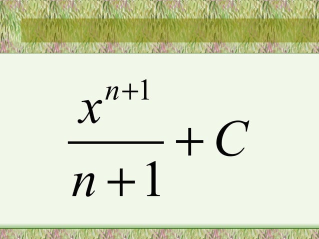 Integral Rules | PPT