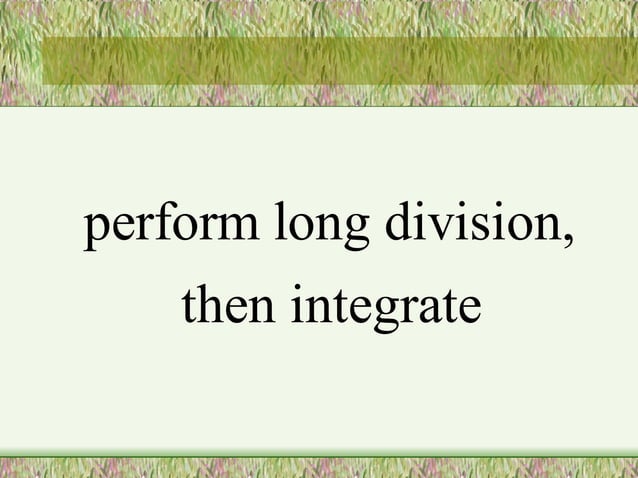 Integral Rules | PPT