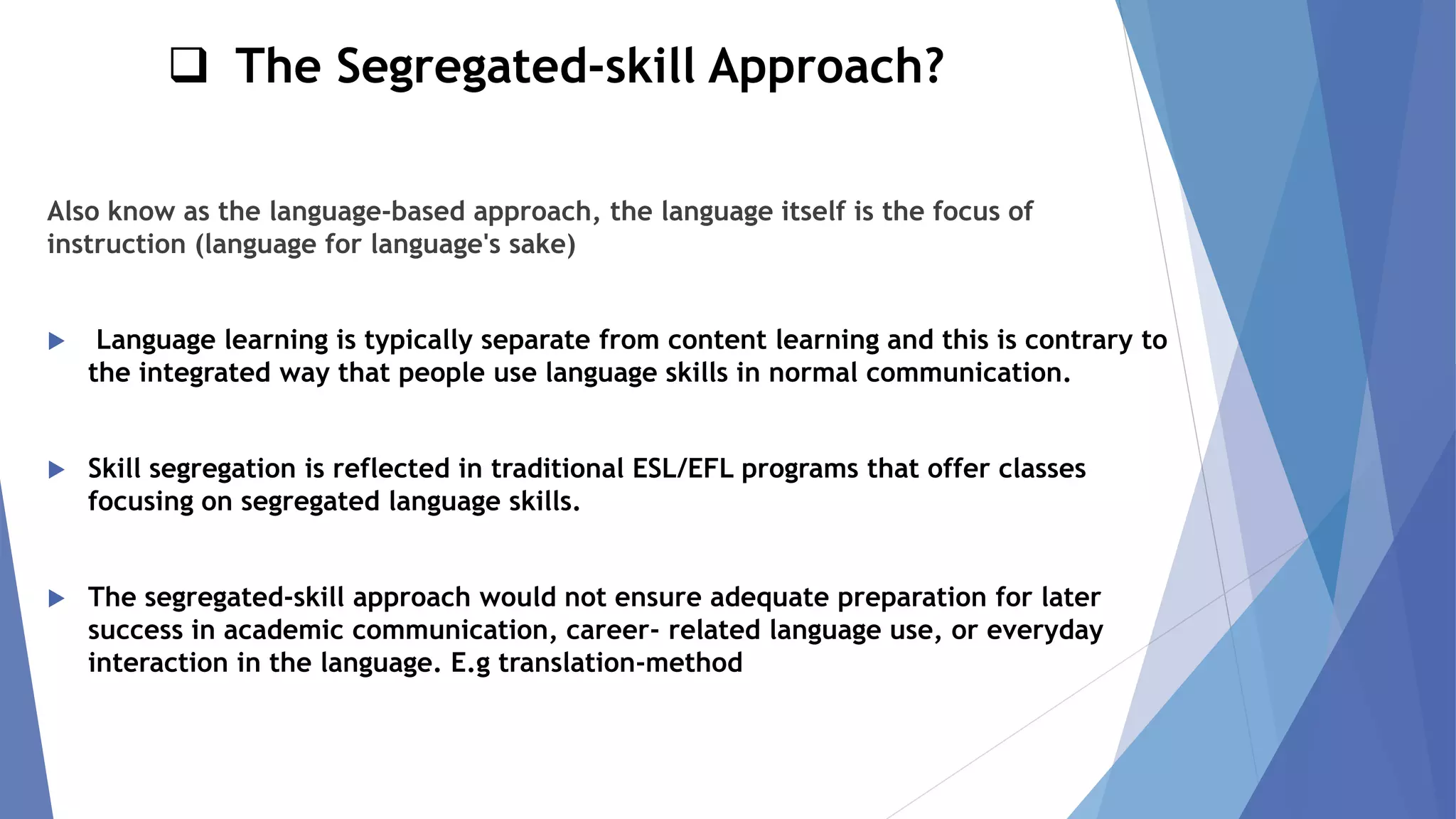 Integration of Skills In English Language Teaching by Ayoub Oubla | PDF