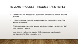 Integration study group 2: Patterns | PPTX