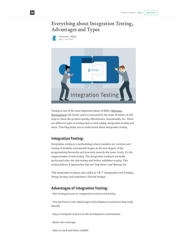 Integration testing | PDF