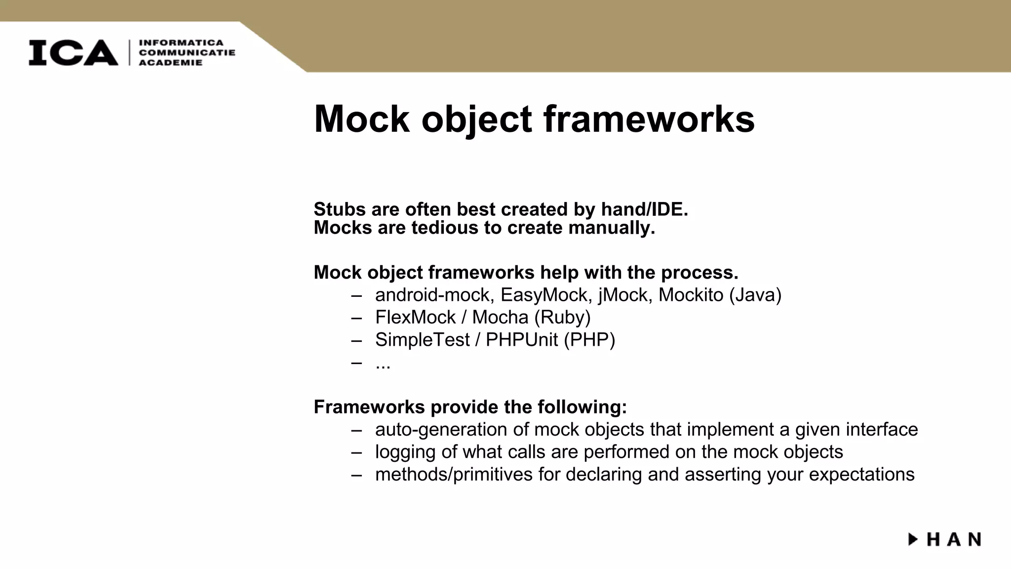 Integration And Unit Testing In Java Using Test Doubles Like Mocks And 5405