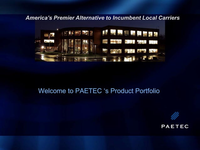 PAETEC SOLUTIONS | PPT