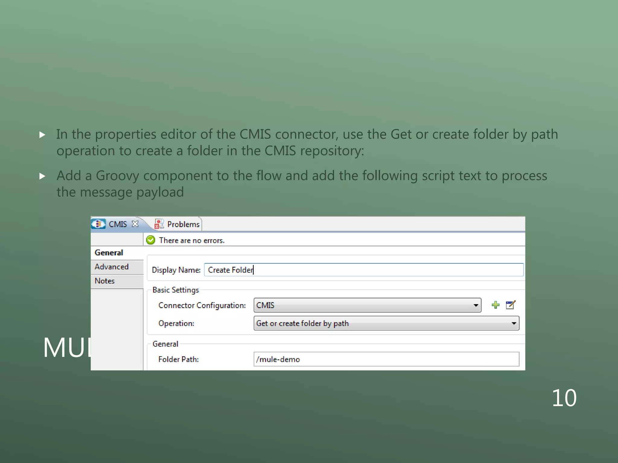 Integration with cmis | PPTX