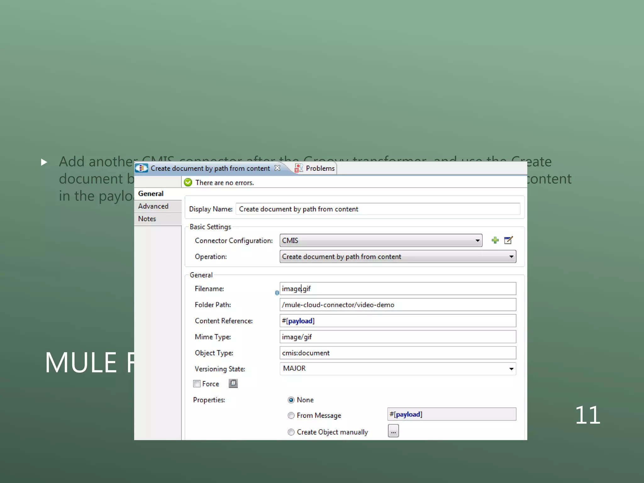 Integration with cmis | PPTX