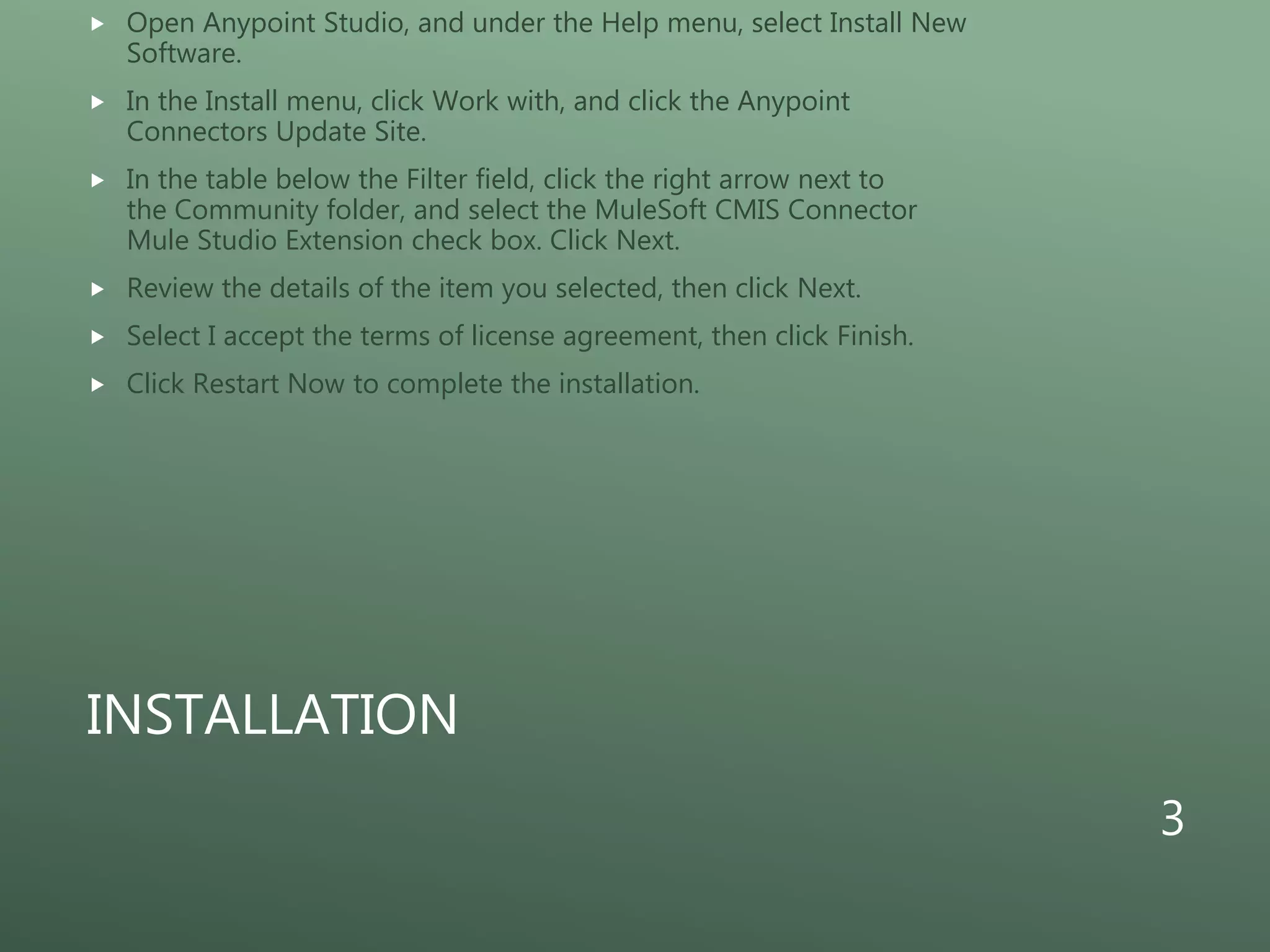 Integration with cmis | PPTX