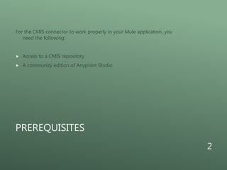 Integration with cmis | PPTX