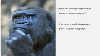 Integration within geography between geography and other subjects(1)(1 ...