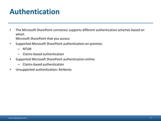 Integration with Microsoft SharePoint using Mule ESB | PPTX