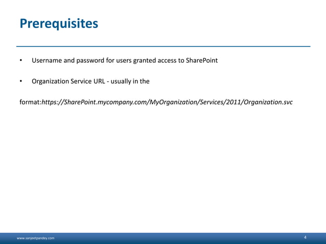 Integration with Microsoft SharePoint using Mule ESB | PPTX