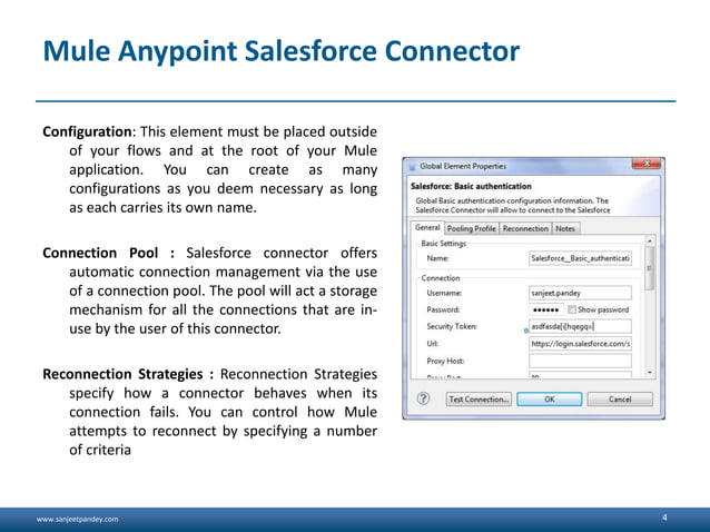 Integration with Salesforce using Mule ESB | PPT