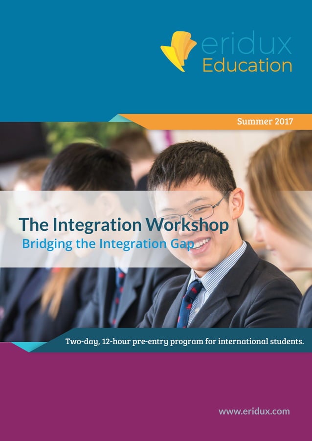 Integration Workshop Brochure 2017 | PDF