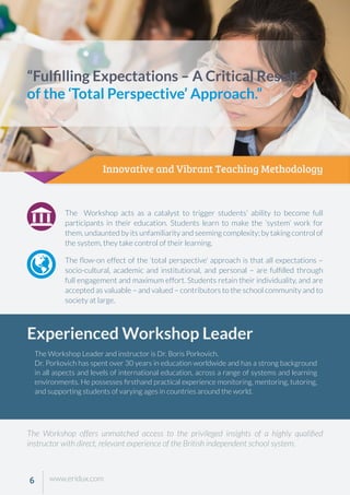 Integration Workshop Brochure 2017 | PDF