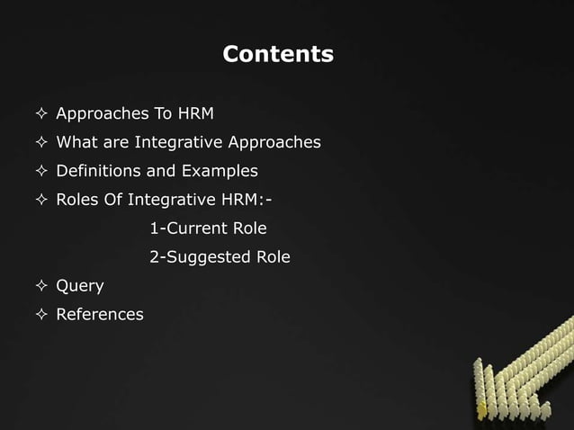 Integrative approaches to hrm | PPT