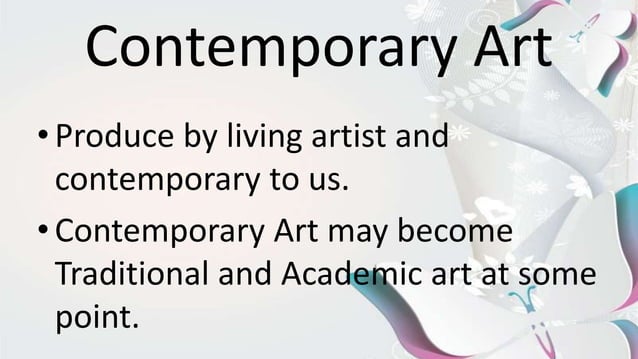 Integrative Art as applied to Contemporary Art.pptx | Arts and Crafts ...