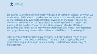 Integrative Lipedema Treatments-lymphatic Theraphy Service | PPTX