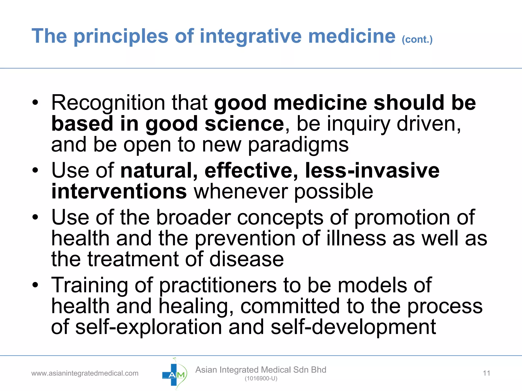 Integrative medicine | PDF