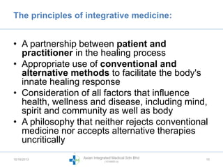 Integrative medicine | PDF