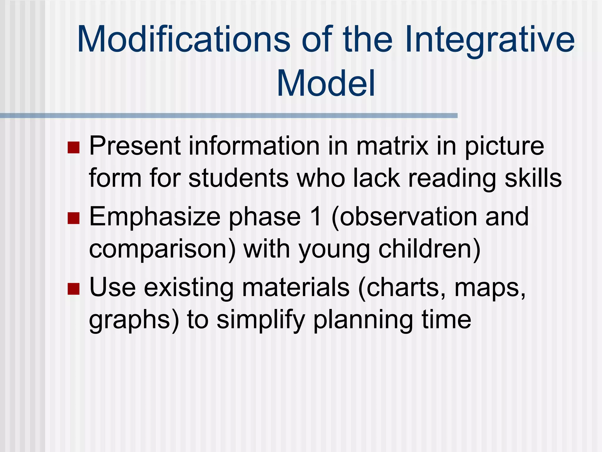 Integrative model | PDF