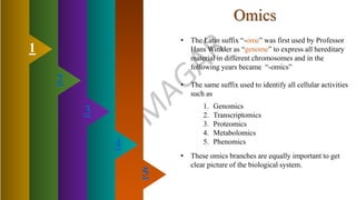 Integrative omics approches | PPTX